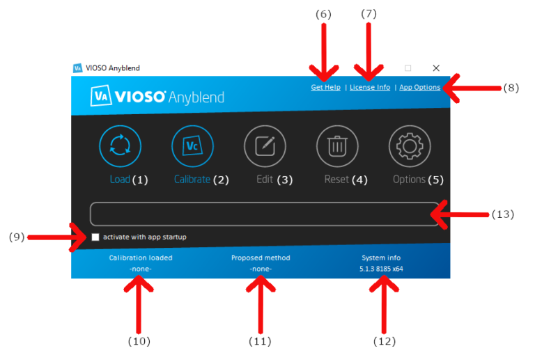 VIOSO Anyblend main window explained – VIOSO Helpdesk