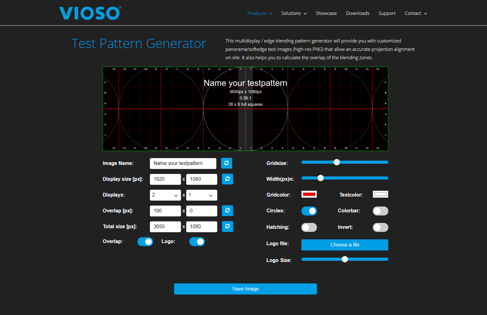 VIOSO TestPattern generator – Legacy Helpdesk