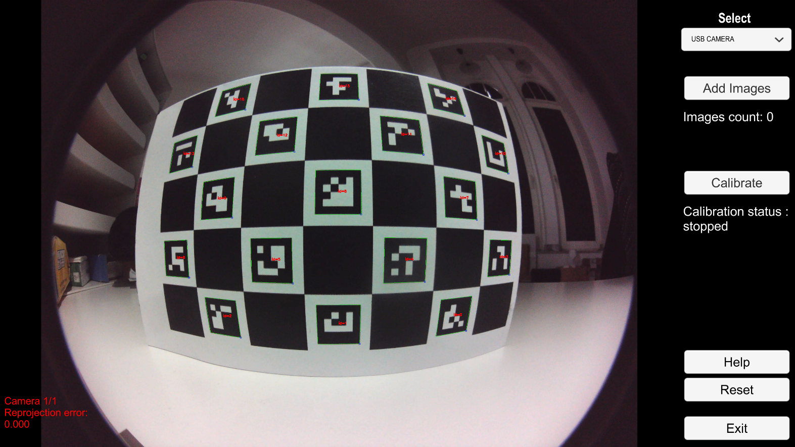 Camera intrinsic calibration (external tools) – Legacy Helpdesk