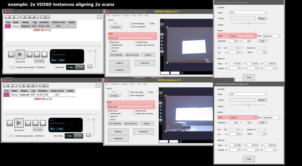 Method 1: 3D Alignment based multi-cam – VIOSO Helpdesk