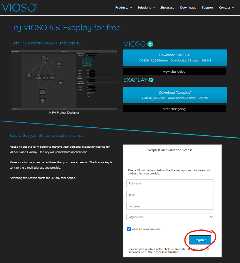 Demo of VIOSO 6 and EXAPLAY – Legacy Helpdesk